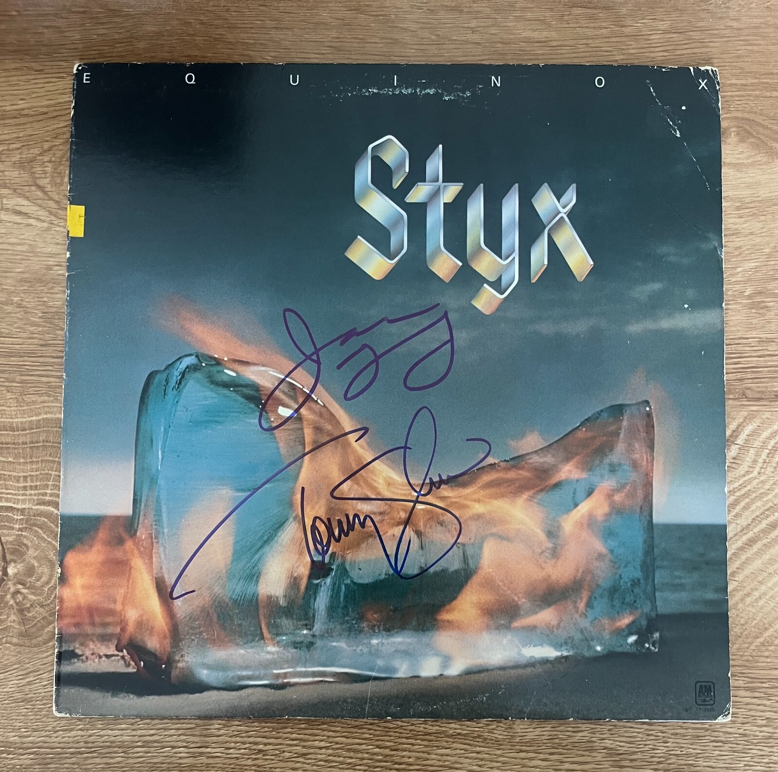 * STYX * signed album * EQUINOX * JAMES YOUNG & TOMMY SHAW * | Autographia
