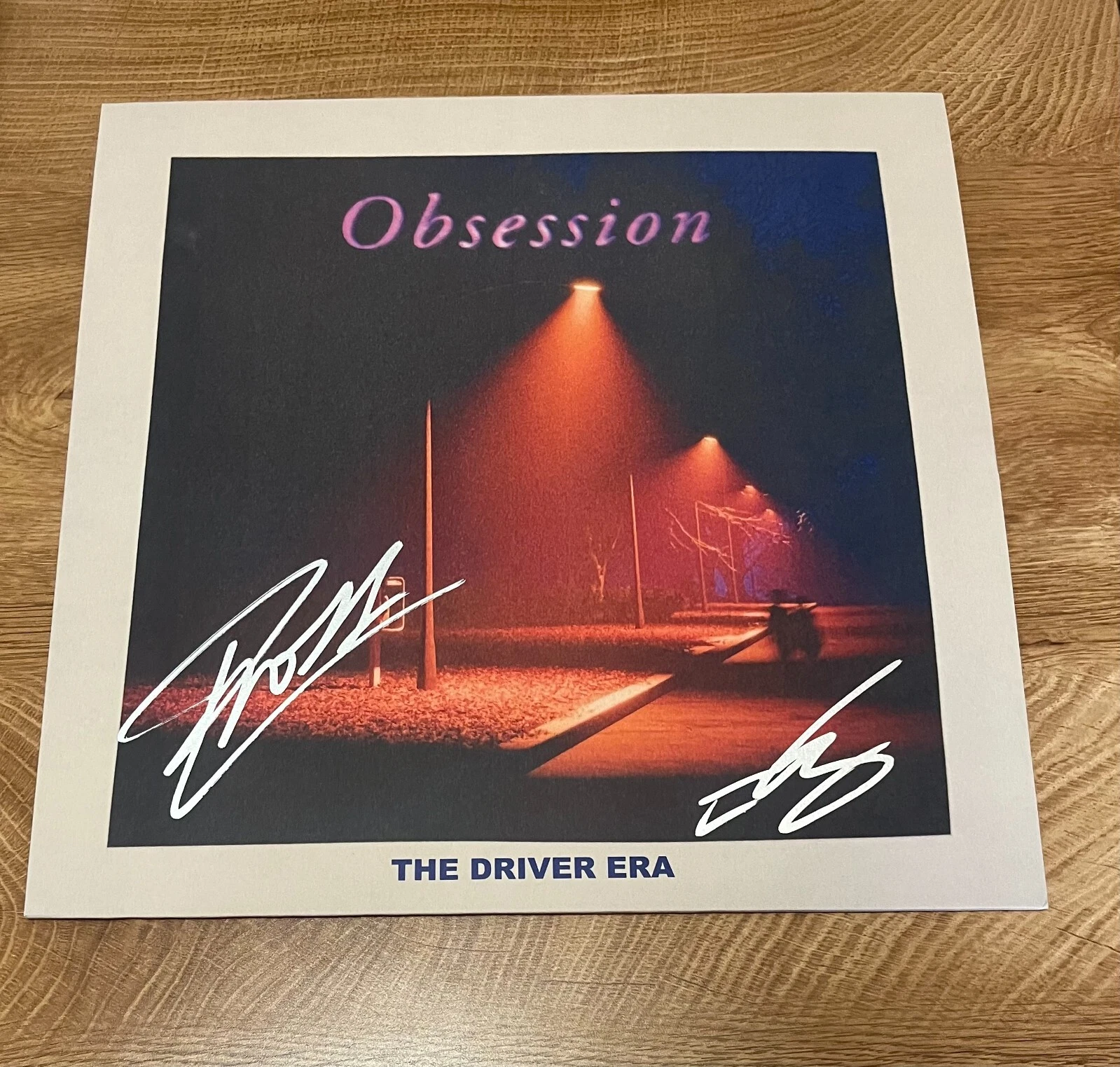 * THE DRIVER ERA * signed vinyl album * OBSESSION * ROSS LYNCH ROCKY ...