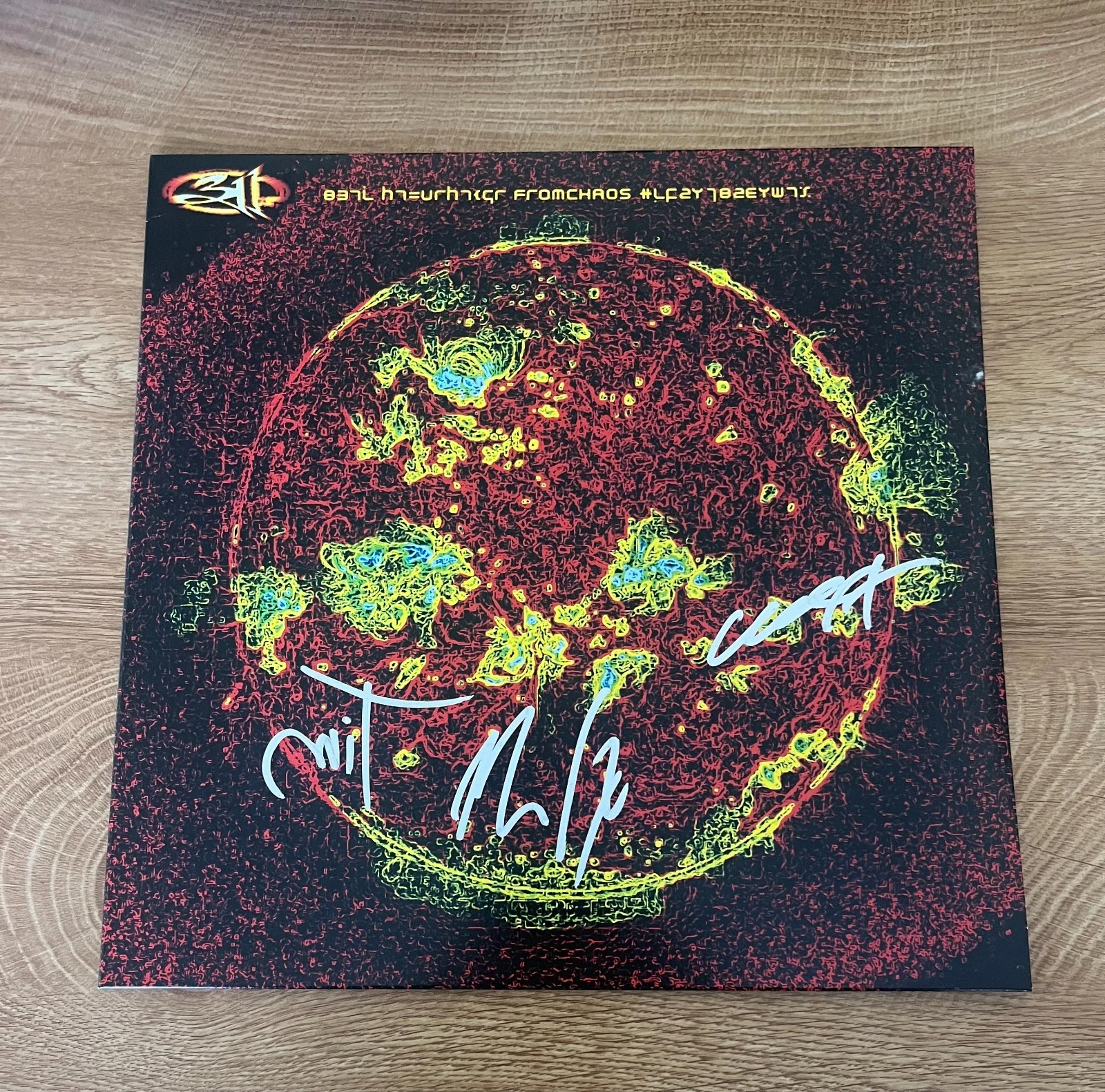* 311 * signed album * FROM CHAOS * NICK HEXUM, TIM MAHONEY & CHAD ...