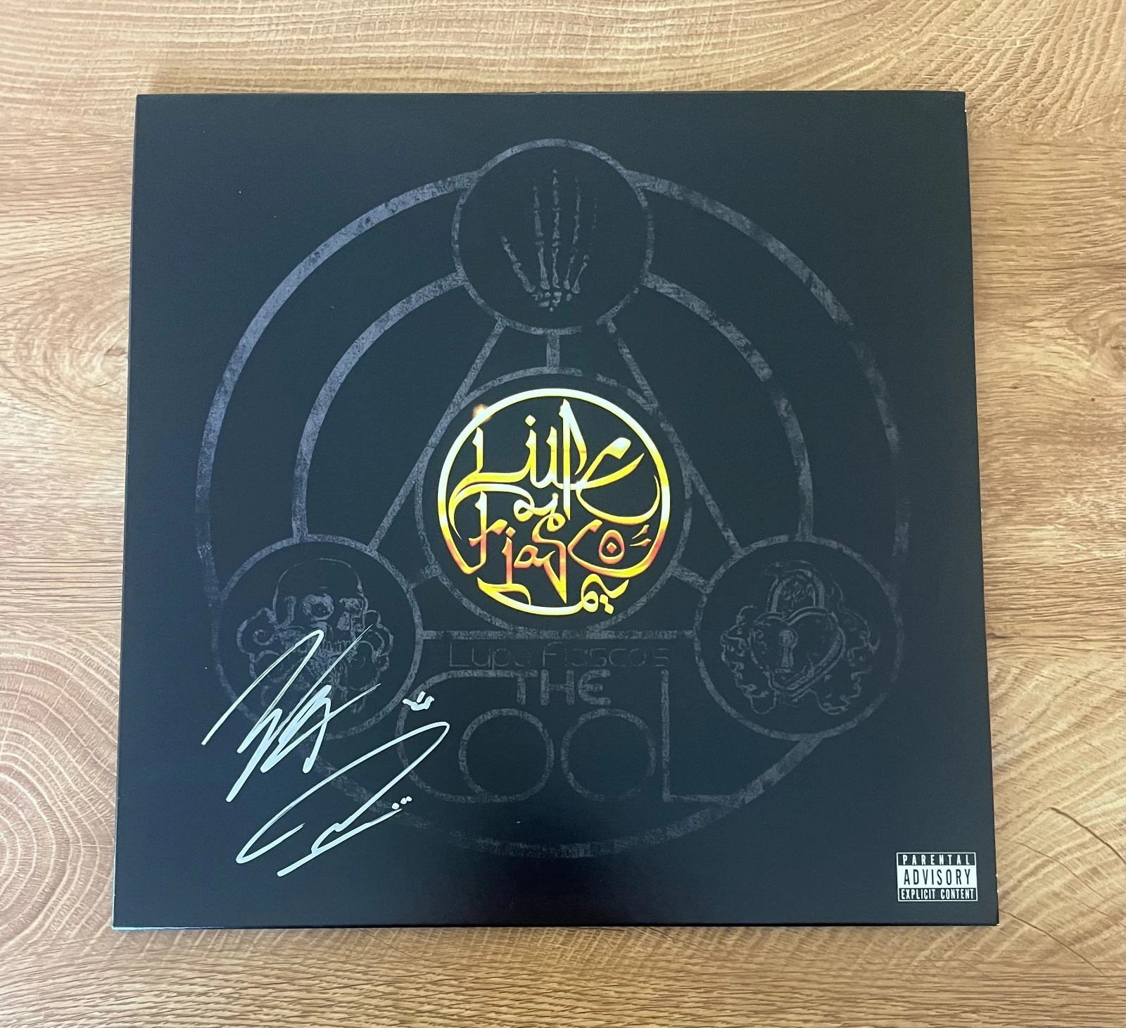 * LUPE FIASCO * signed vinyl album * THE COOL BLACK ICE * | Autographia