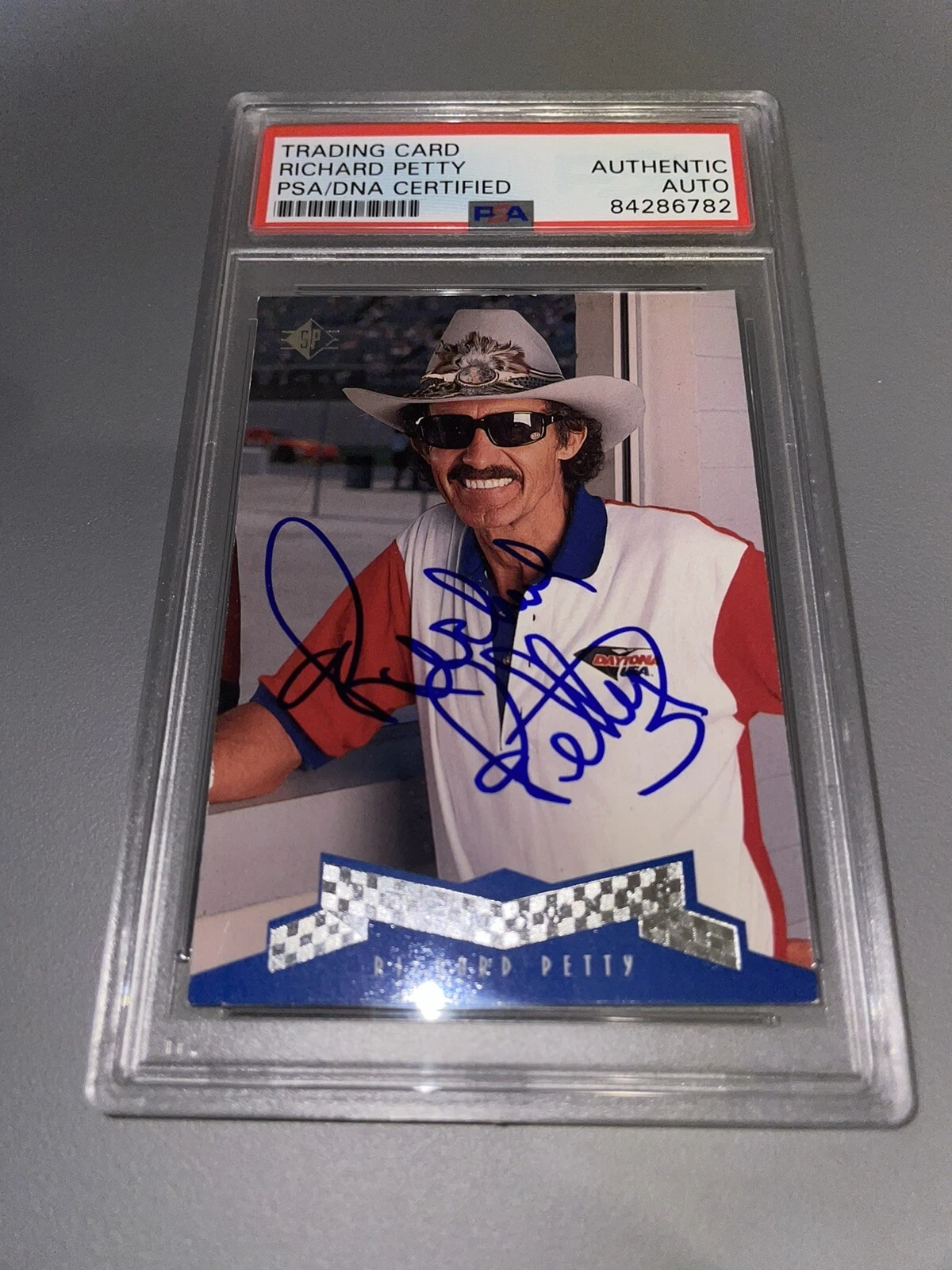Richard Petty Signed Official Trading Card Slabbed By PSA/DNA | Autographia