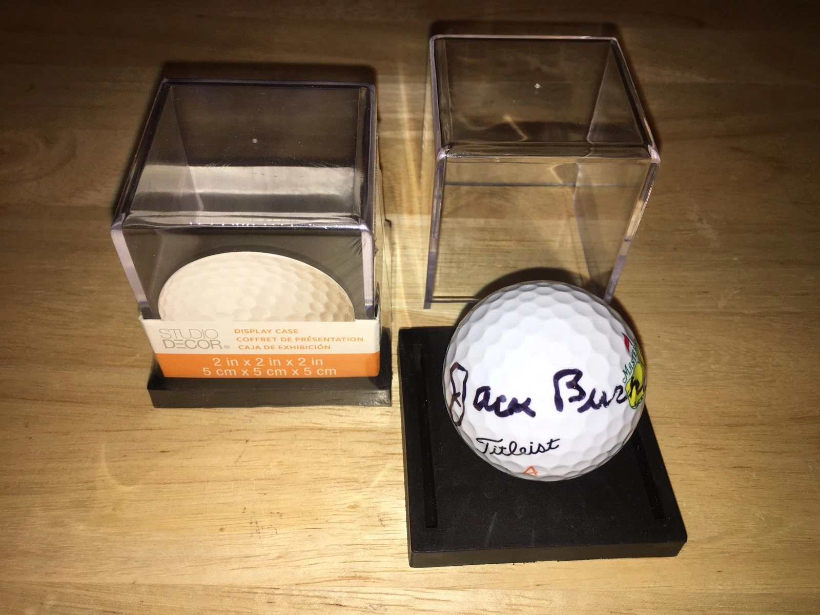Jack Burke Signed Official Masters Golf Ball 1956 Masters Champion COA ...