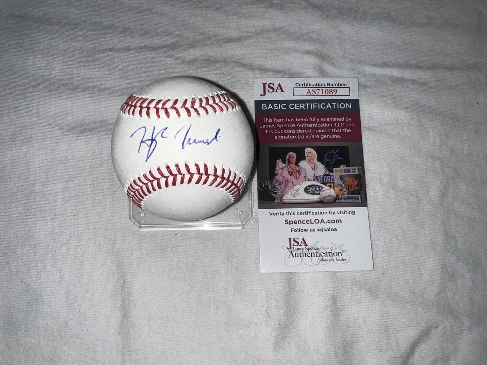 Hayden Wesneski Signed Official Major League Baseball Chicago Cubs Star ...