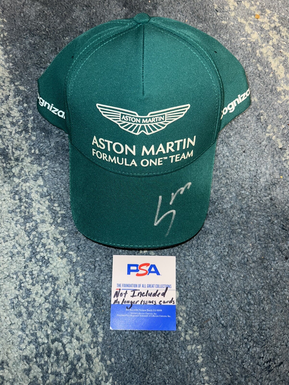 Lance Stroll Signed Official Aston Martin Racing Hat Superstar Driver ...