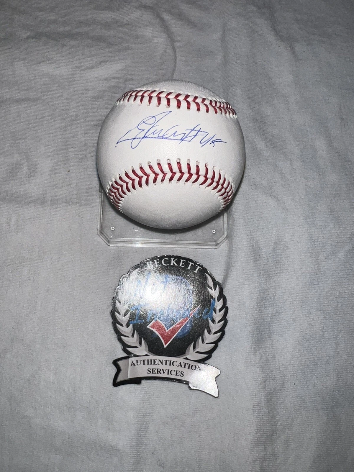 Emmanuel Clase Signed Official Major League Baseball Cleveland ...