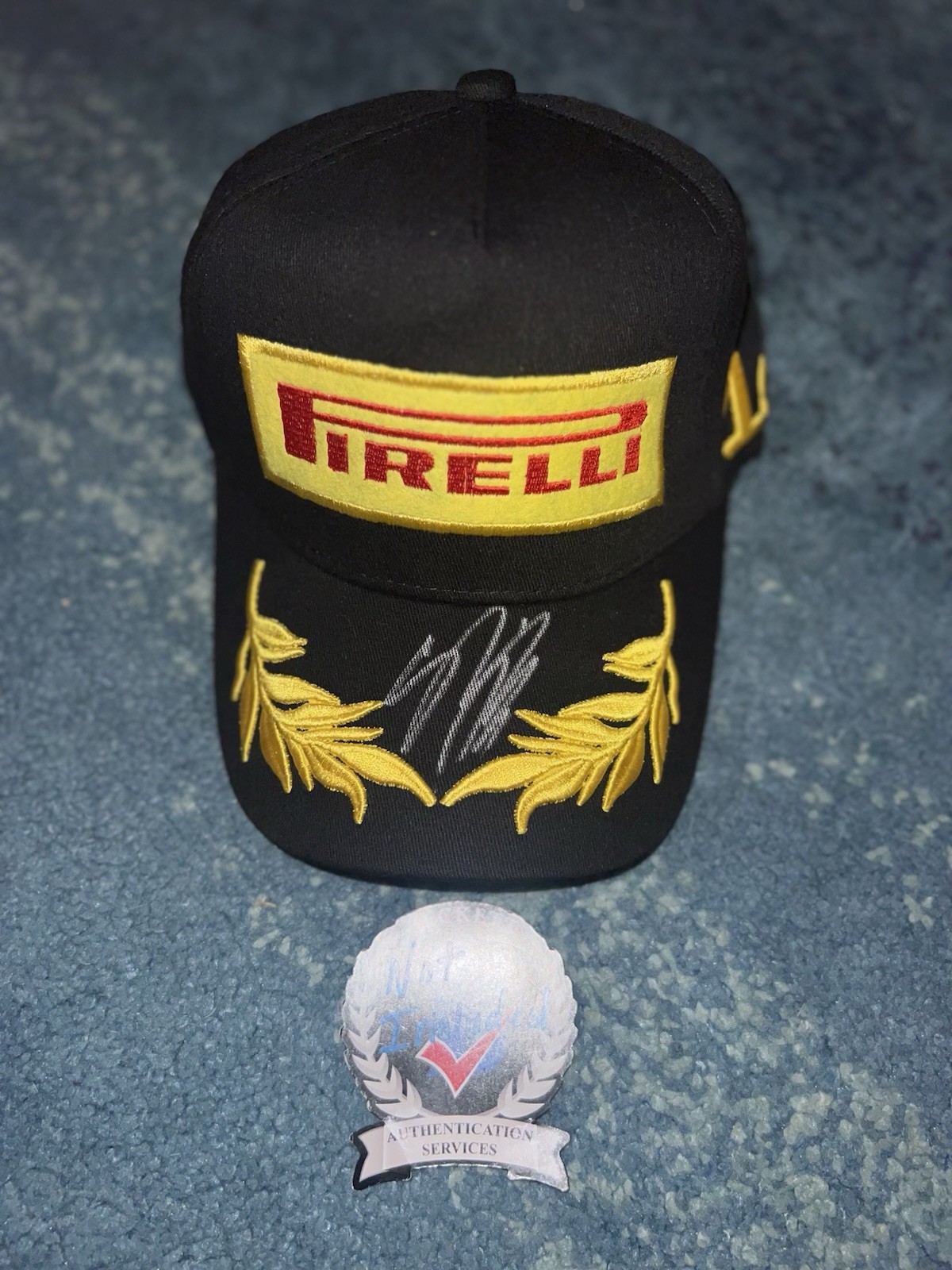 Gabriel Bortoleto Signed Pirelli Podium Hat F1 Sauber 2025 Rookie ...