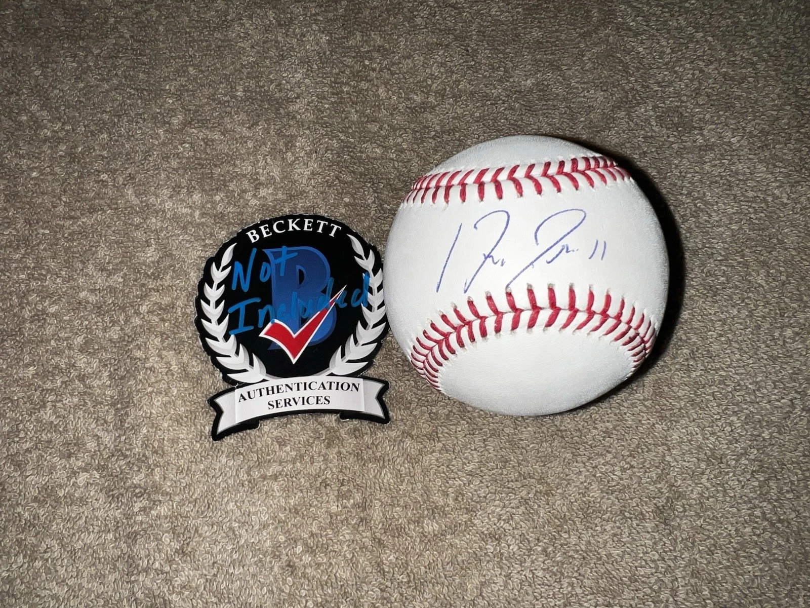 Jose Ramirez Signed Official Major League Baseball Cleveland Guardians ...