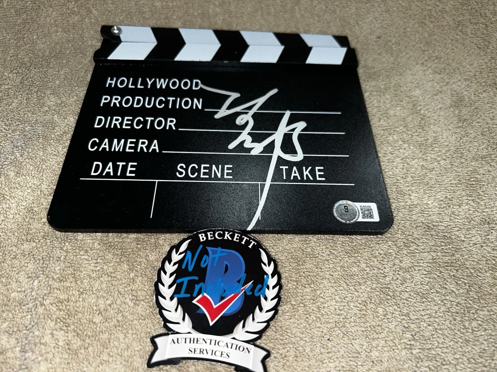 Park Chan-wook Signed Directors Clapperboard Korean Legend Director ...
