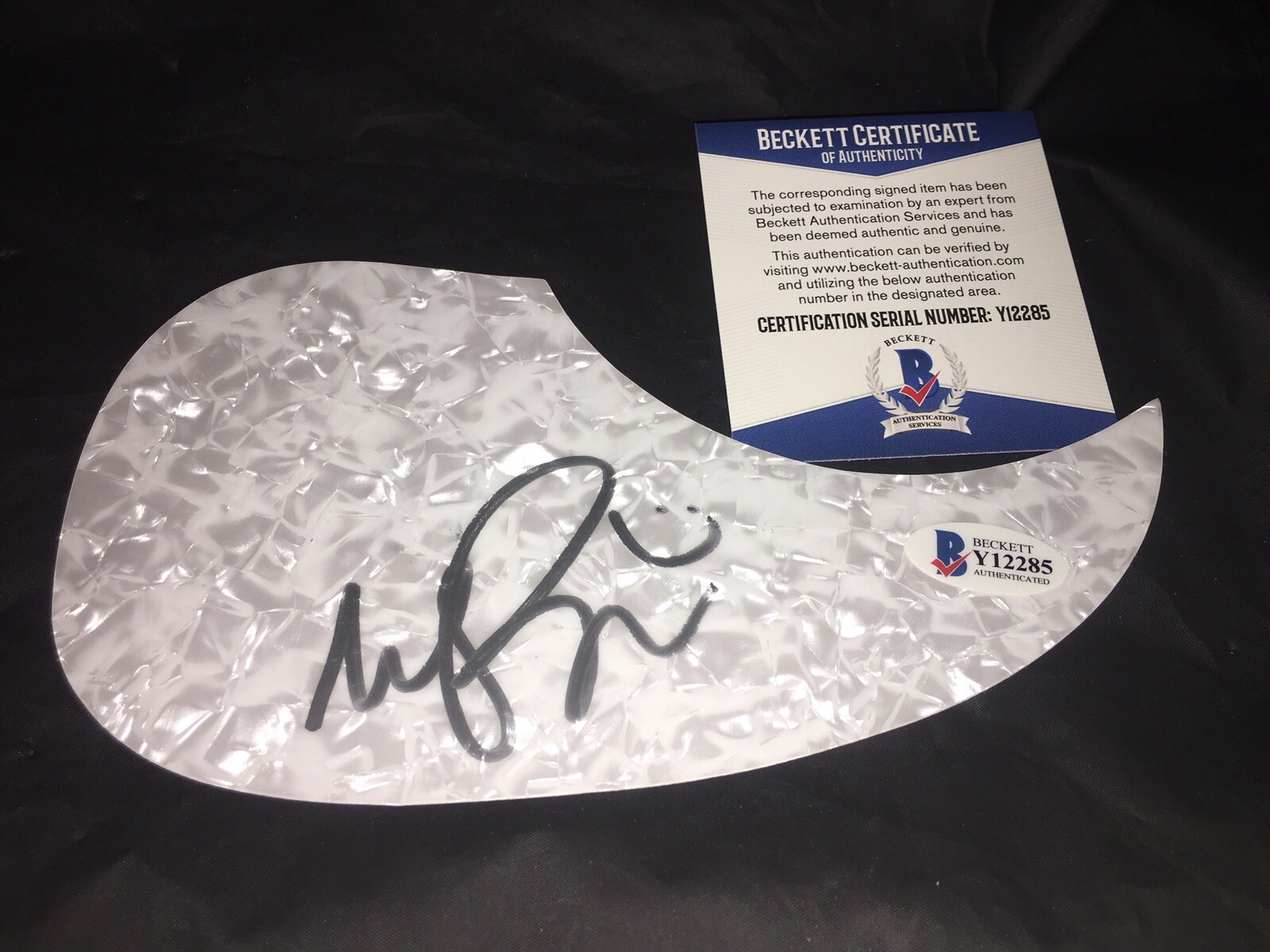 Maddie Poppe Signed Acoustic Pickguard American Idol Winner Beckett ...