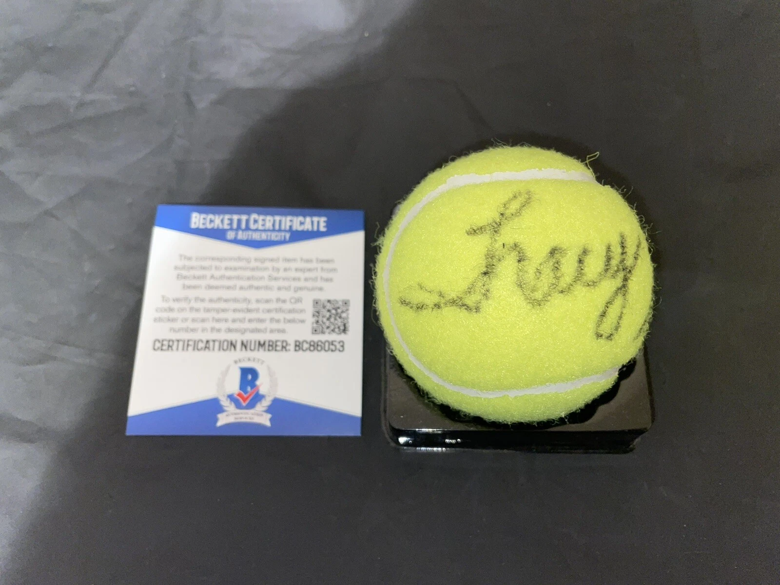 Tracy Austin Signed Tennis Ball Champion Legend Beckett | Autographia