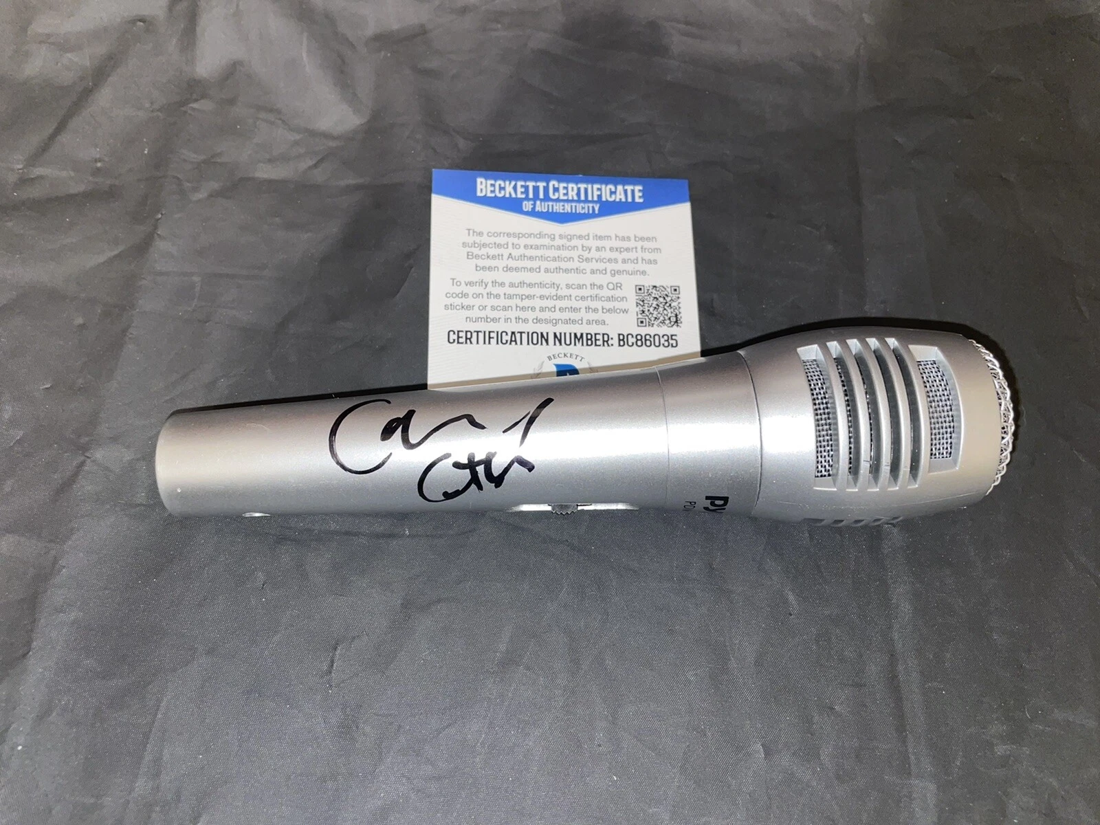 Conway The Machine Signed Microphone Griselda Records Superstar Beckett ...