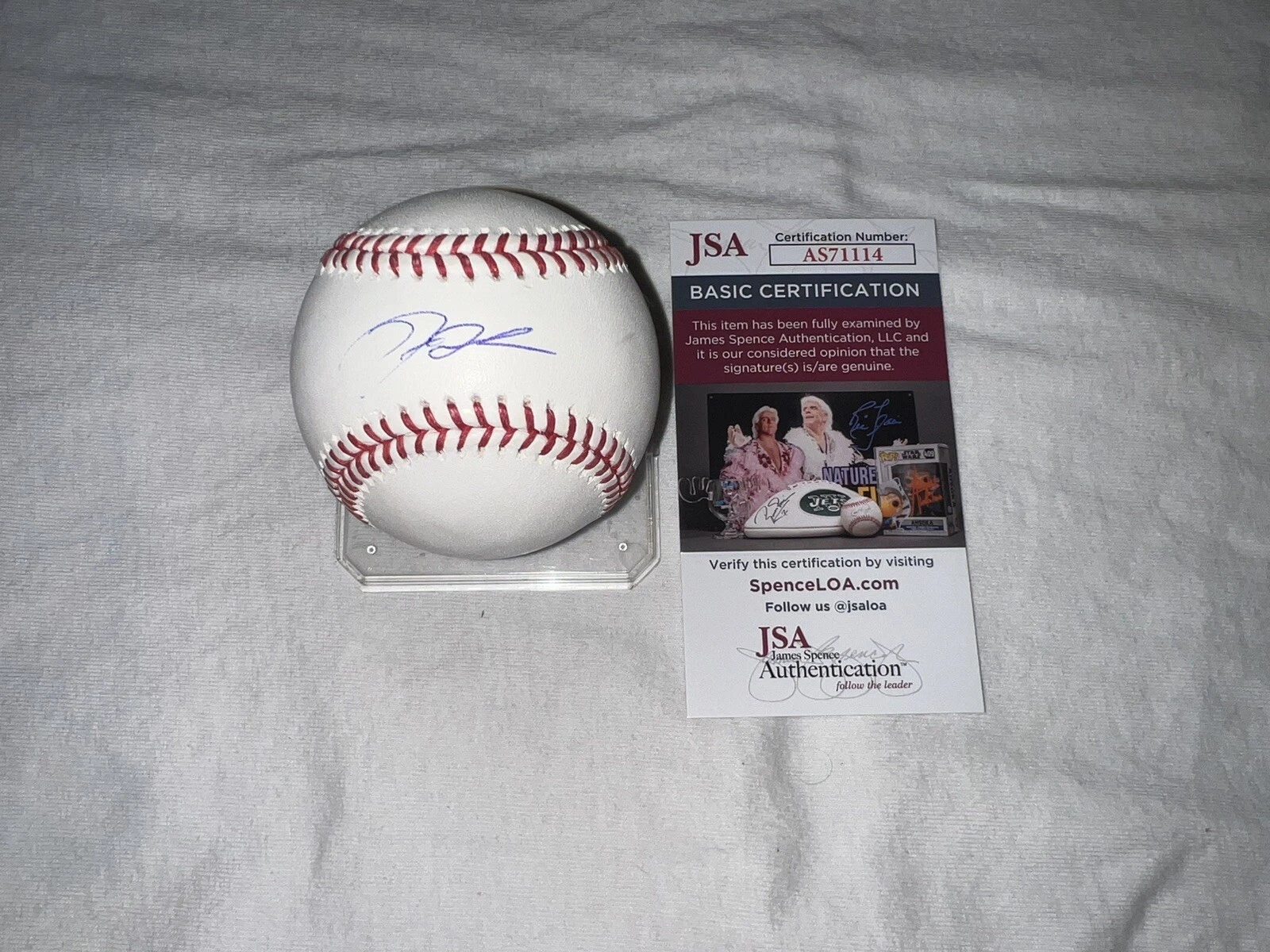 Nick Lodolo Signed Official Major League Baseball Cincinnati Reds Star ...