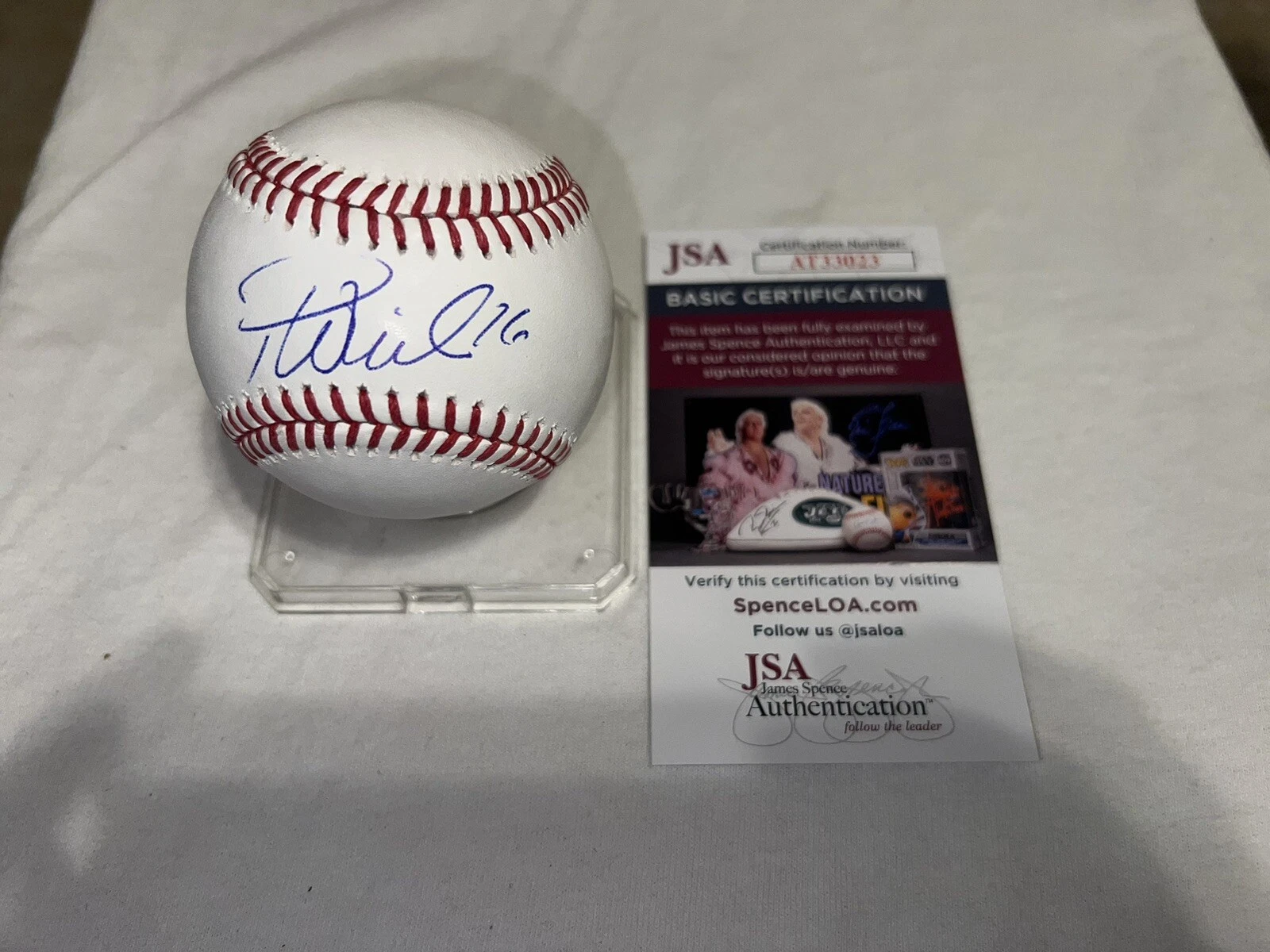 Patrick Wisdom Signed Official Major League Baseball Chicago Cubs Star ...