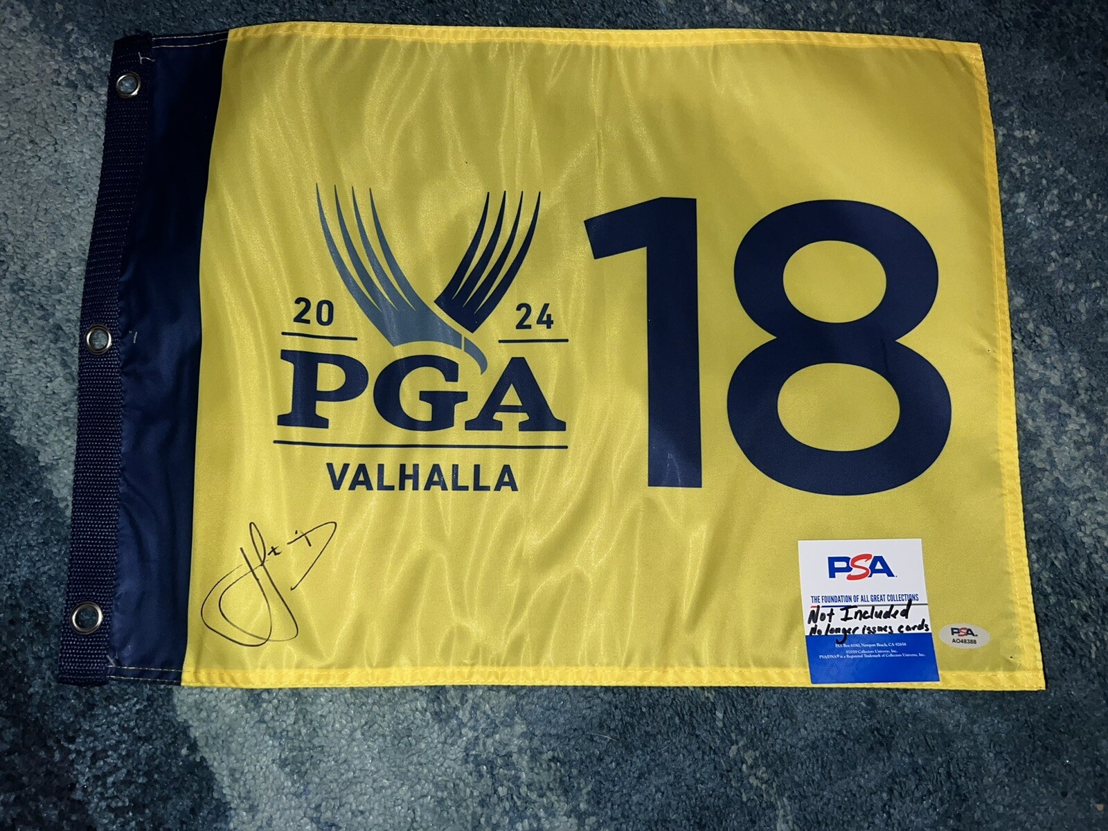 Cameron Cam Smith Signed Official 2024 PGA Championship Flag Valhalla ...
