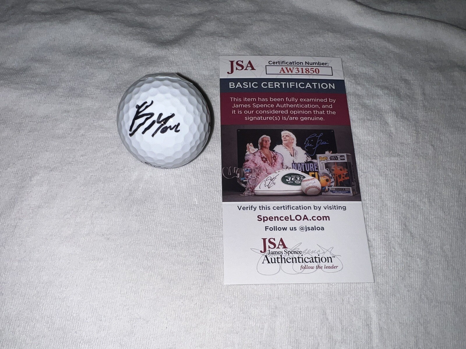 Robert Bob MacIntyre Signed Official Titleist Golf Ball PGA Champion ...