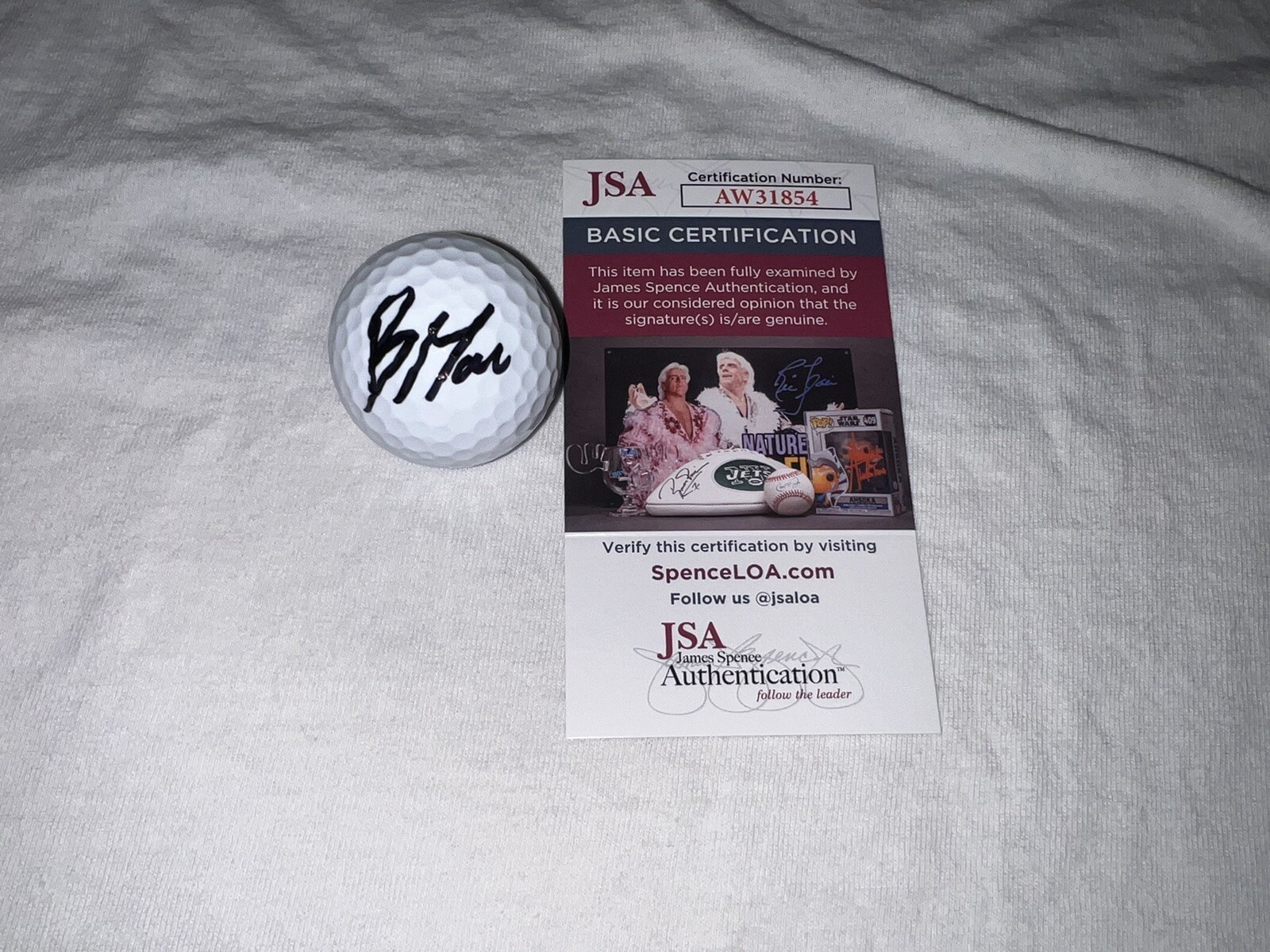 Robert Bob MacIntyre Signed Official Titleist Golf Ball PGA Champion ...