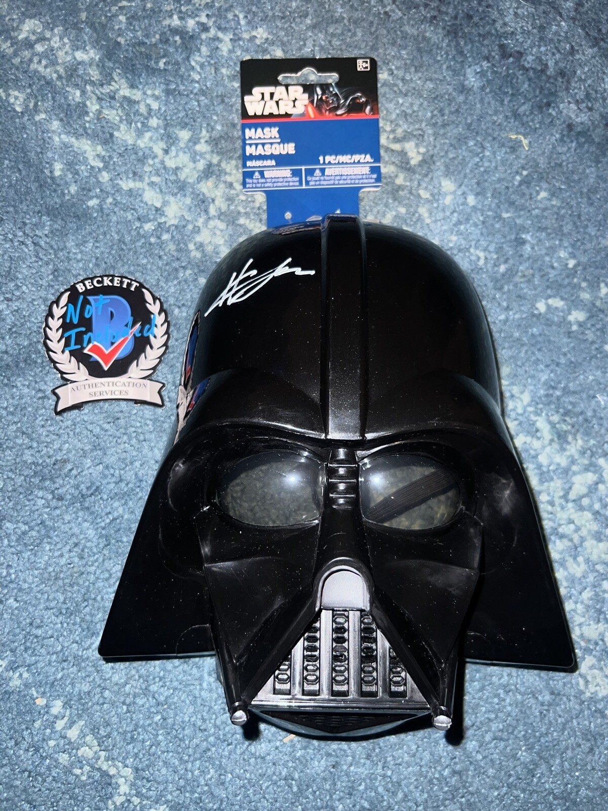 Hayden Christensen Signed Full Size Darth Vader Mask Anakin SkyWalker ...