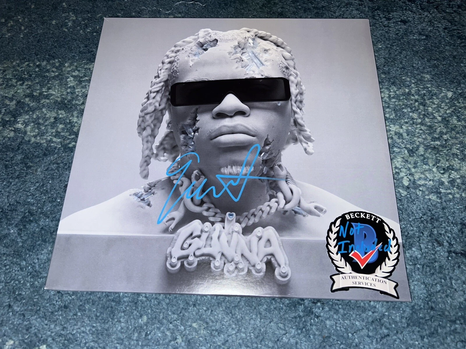 Gunna Signed DS4EVER Vinyl Rap Legend Superstar Number 1 Album Beckett ...