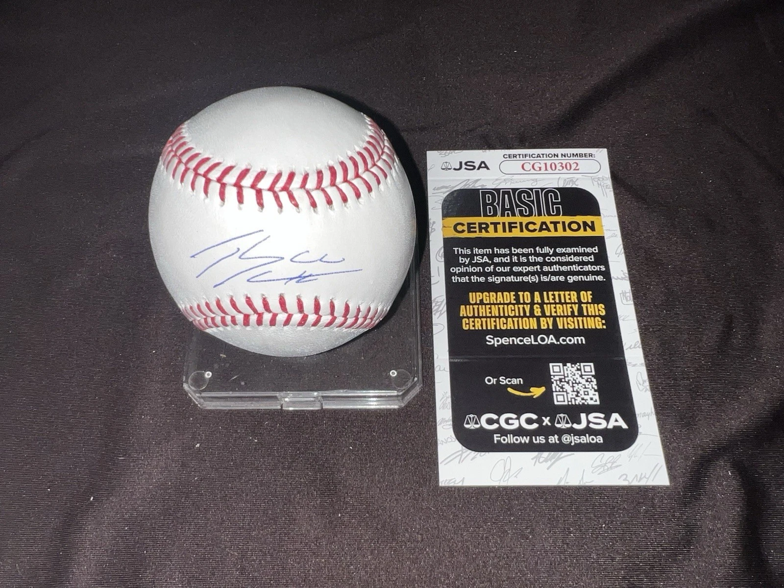 Tanner Scott Signed Official Major League Baseball Los Angeles Dodgers ...