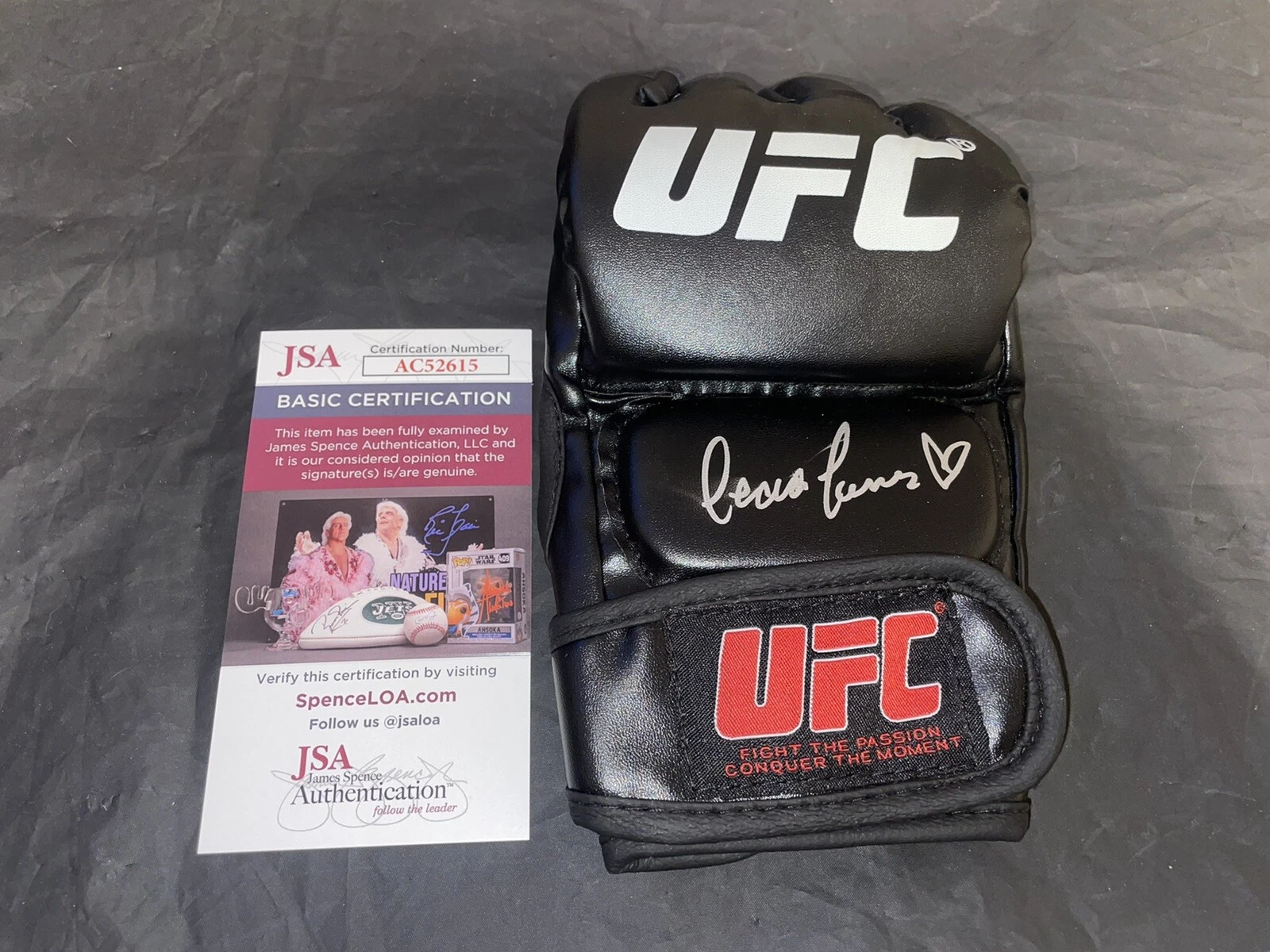 Tecia Torres Signed UFC Glove The Tiny Tornado JSA Auth | Autographia