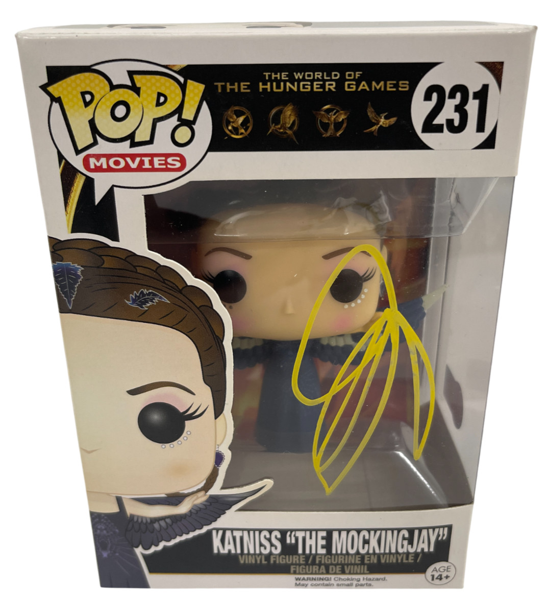Jennifer Lawrence Signed Funko 231 Katniss The Mockingjay Hunger Games ...