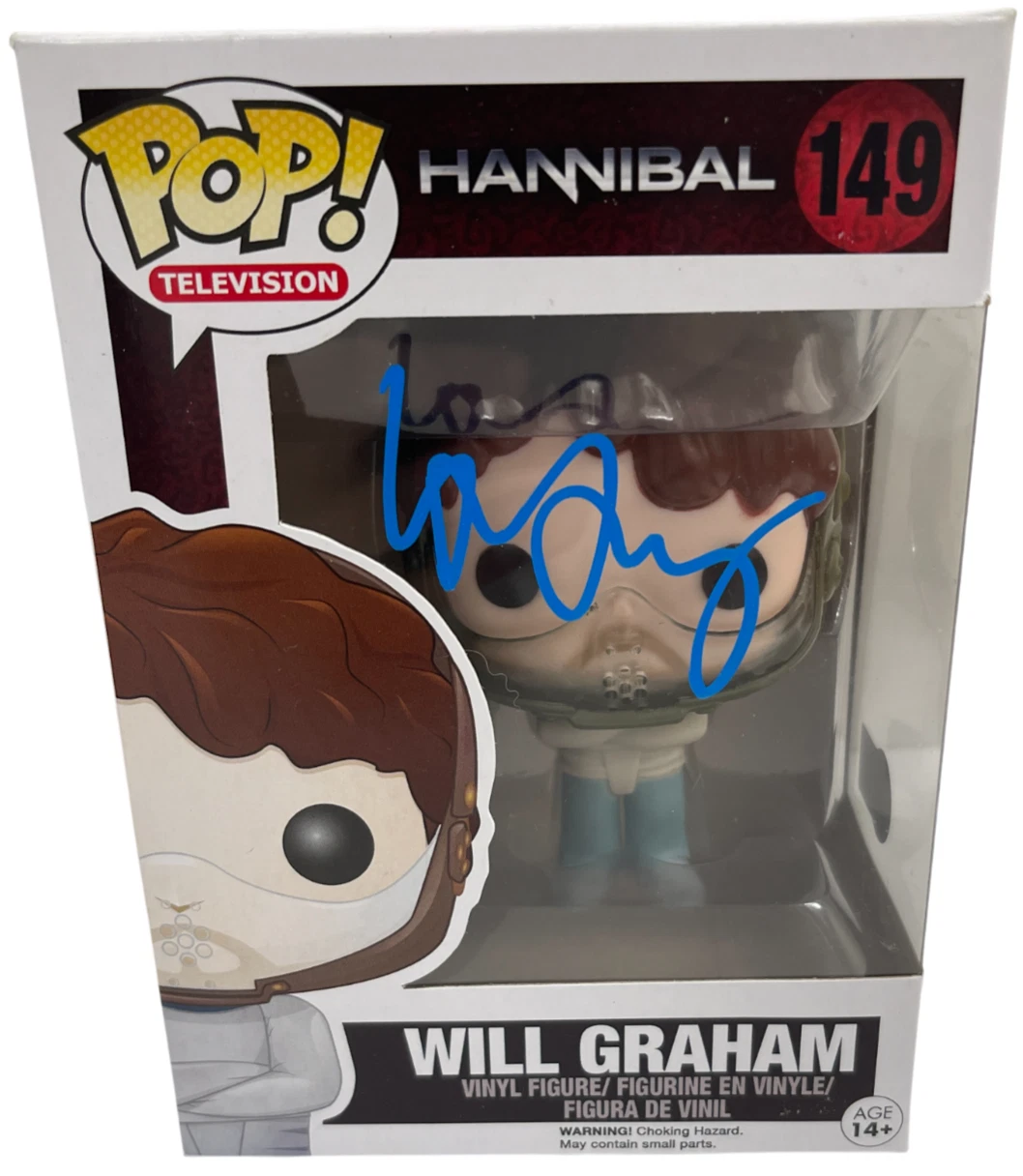 Hugh Dancy Signed Will Graham Funko Hannibal Authentic Autograph ...
