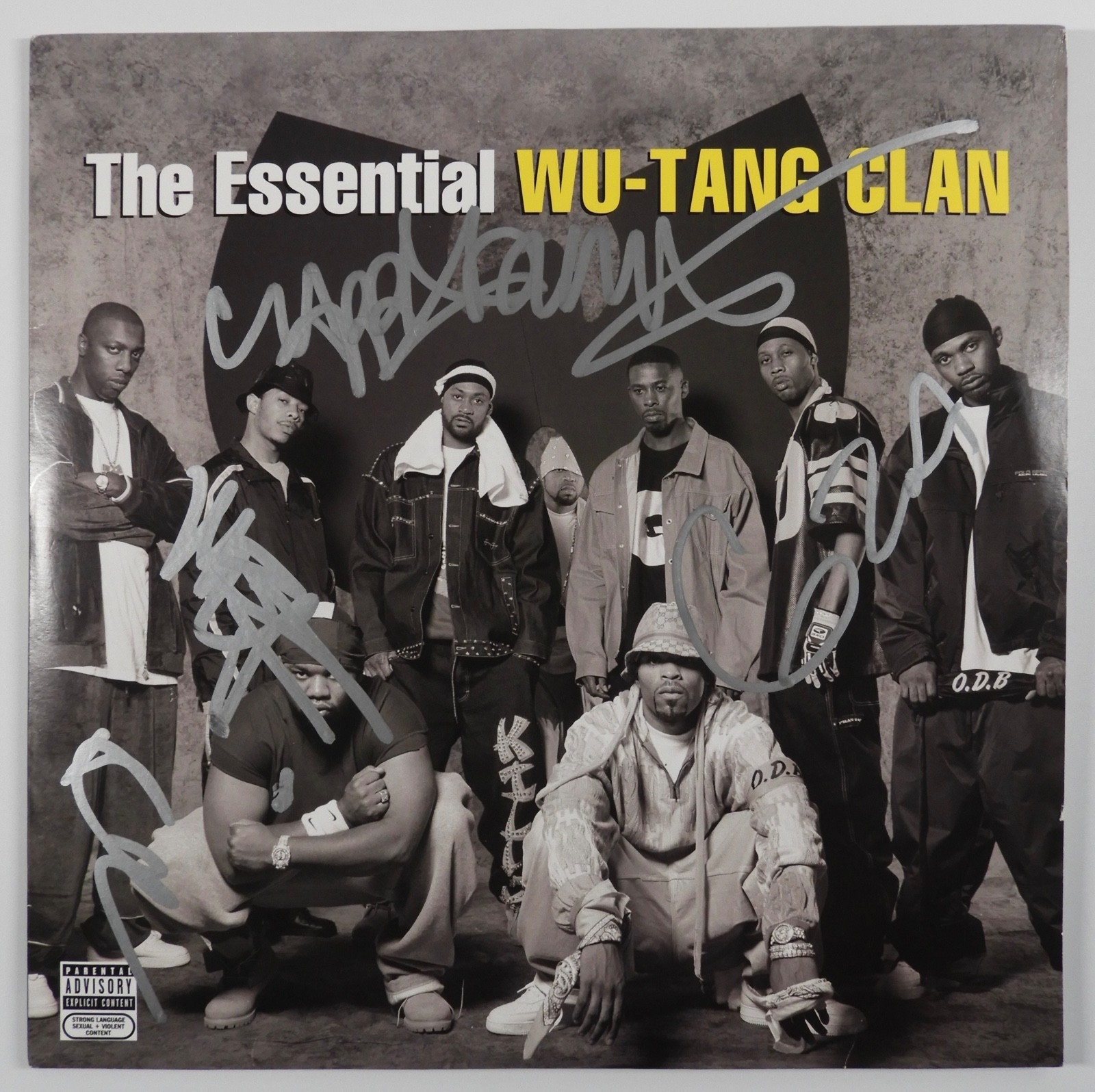 Wu-Tang Clan JSA Autograph Signed Album Vinyl Record The Essential ...