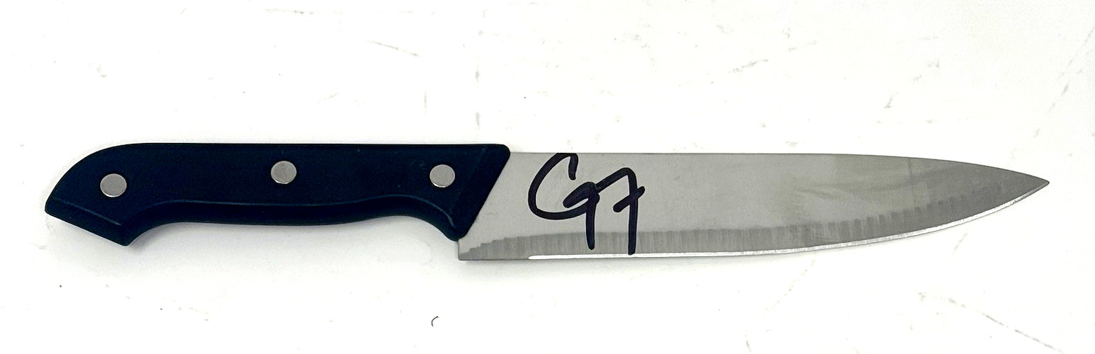 Guy Fieri Signed Autograph Chef Knife Diners, Drive-Ins and Dives ...