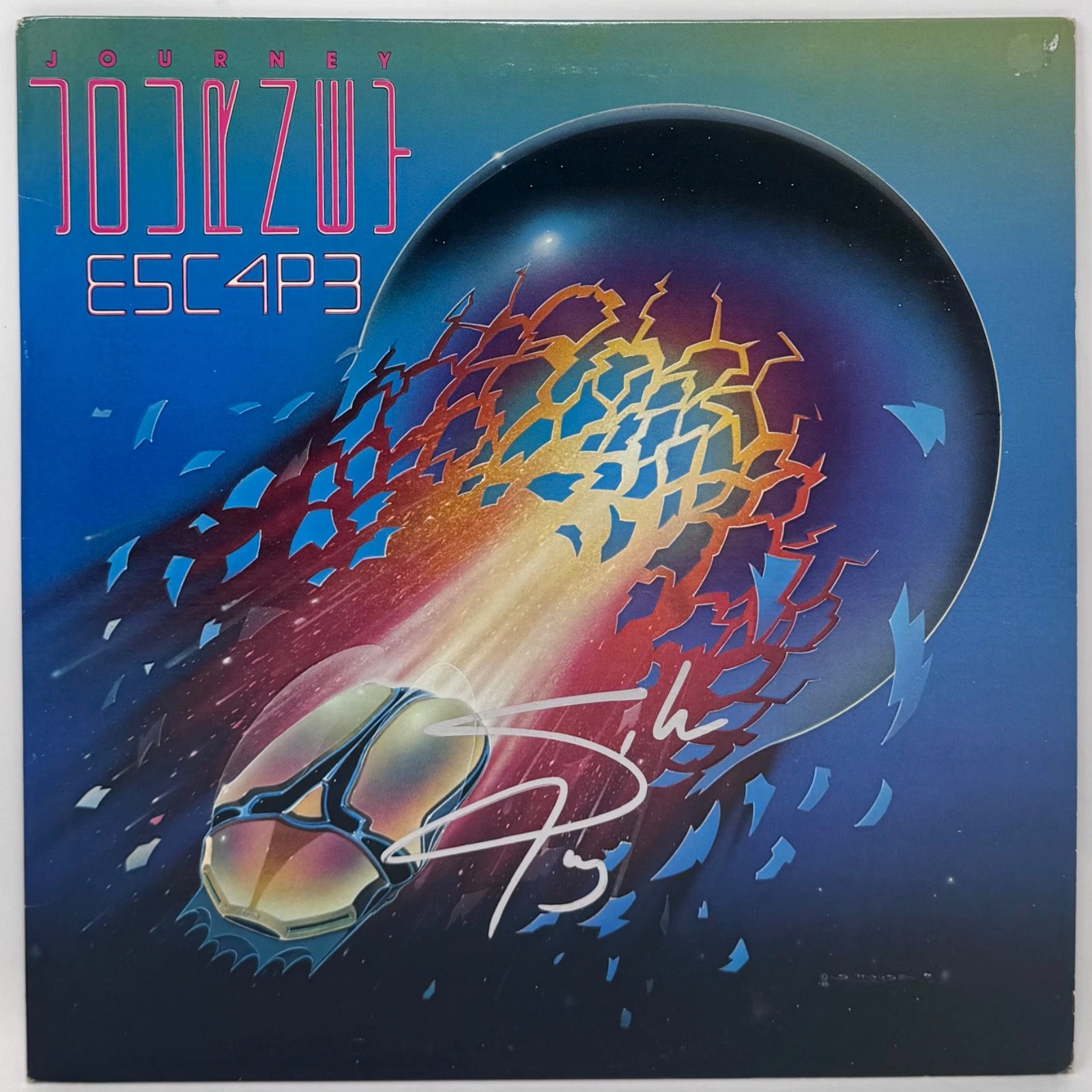 Steve Perry Journey Signed Autograph Escape Vinyl Record Album Band ...