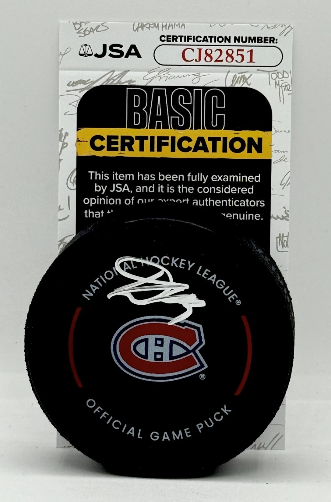 Ivan Demidov signed Montreal Canadiens Official Game Puck autographed ...