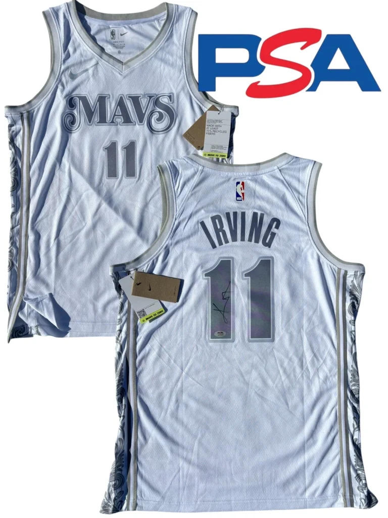 Kyrie Irving Signed 2024-2025 Dallas Mavericks #11 City Edition Jersey ...