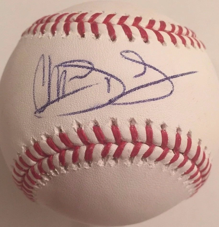 CHRISTIN STEWART SIGNED RAWLINGS MLB MAJOR LEAGUE BASEBALL DETROIT ...
