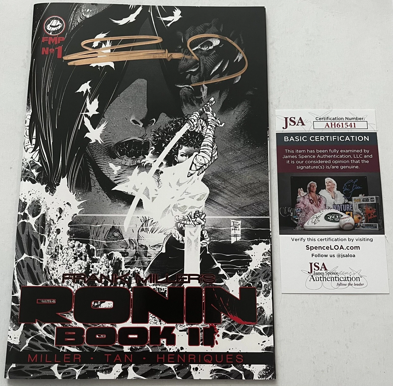 FRANK MILLER SIGNED RONIN BOOK II SERIES #1 COMIC BOOK 2022 MILLER'S ...