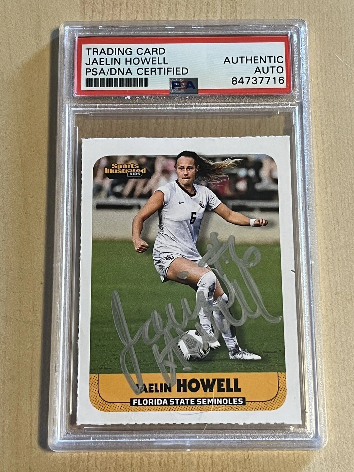 JAELIN HOWELL SIGNED AUTO ROOKIE 2021 Sports Illustrated Si for Kids ...