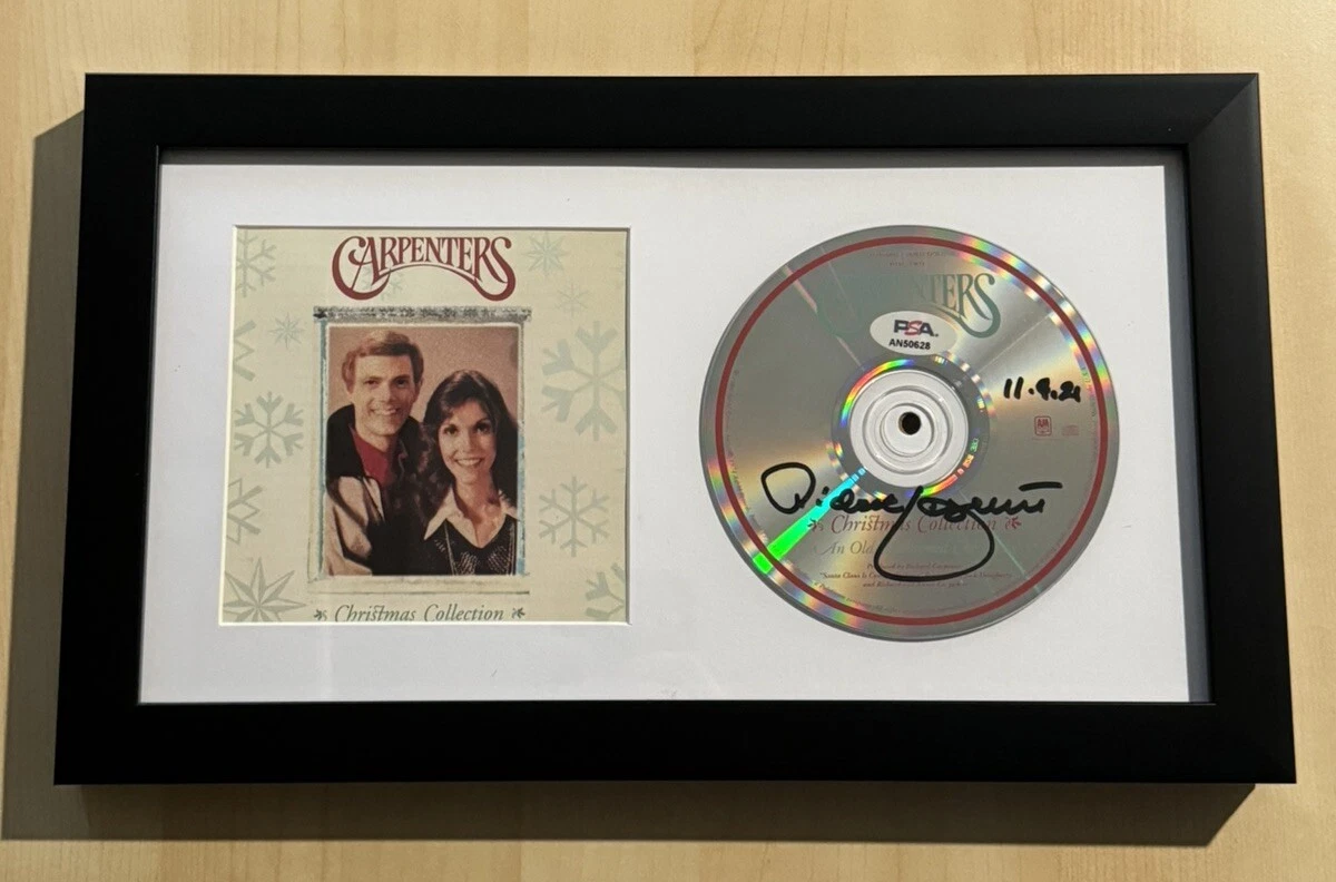 RICHARD CARPENTER HAND SIGNED CD FRAMED THE CARPENTERS LEGEND VERY RARE ...