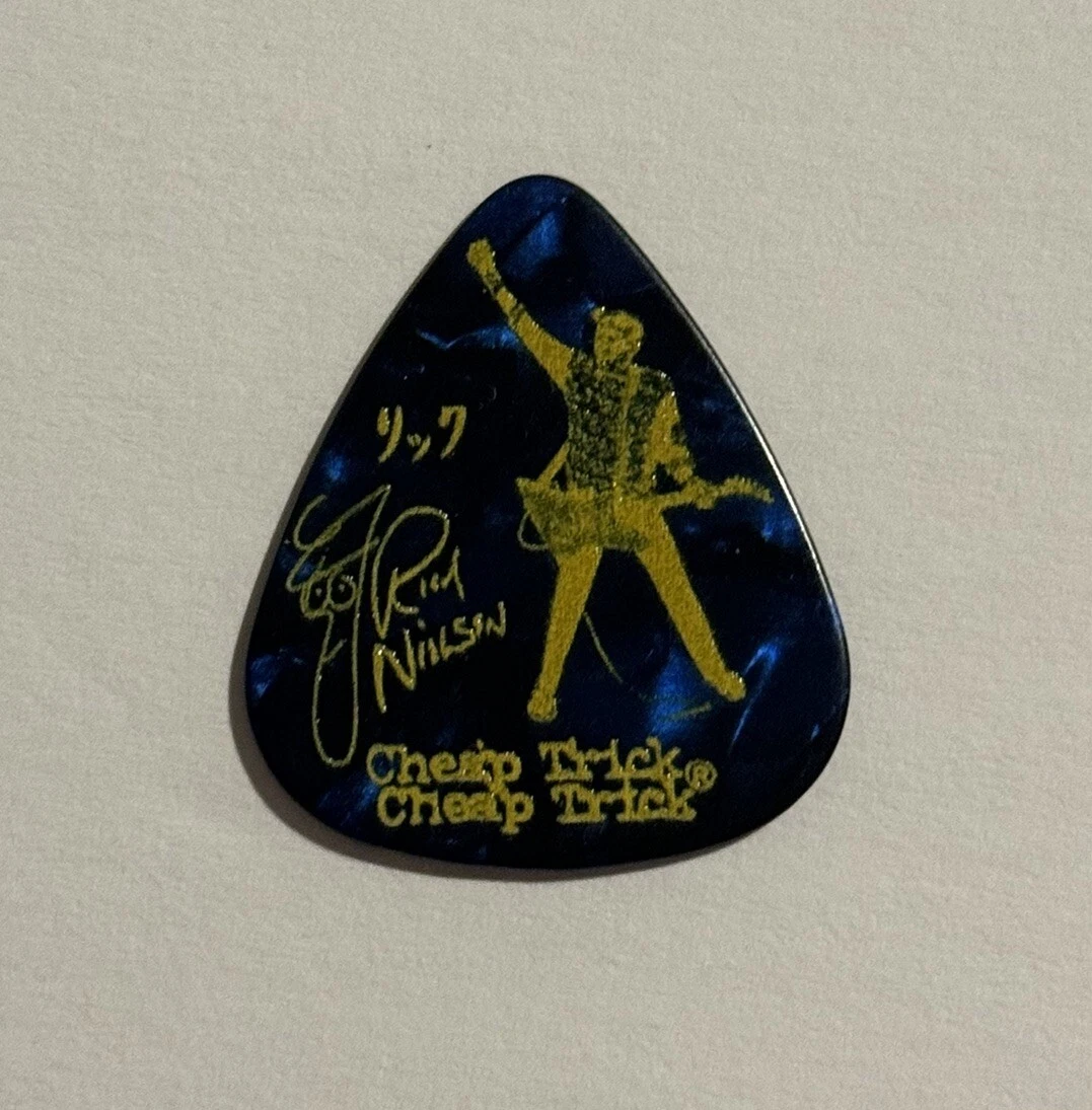 RICK NIELSEN CONCERT USED GUITAR PICK GUITARIST LEGEND VERY RARE CHEAP ...