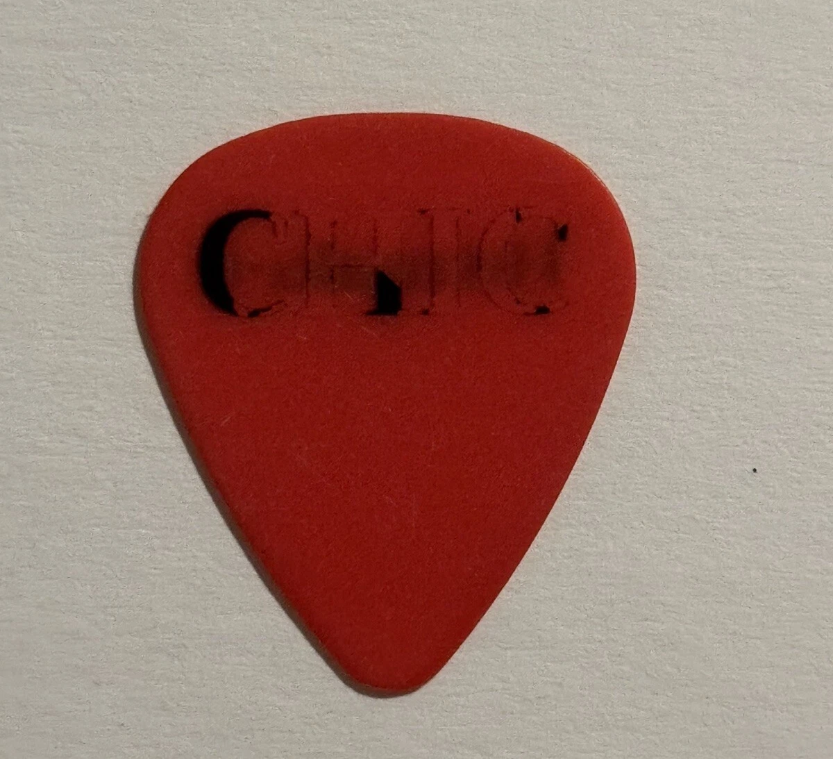 NILE RODGERS CONCERT USED GUITAR PICK GUITARIST LEGEND VERY RARE CHIC ...