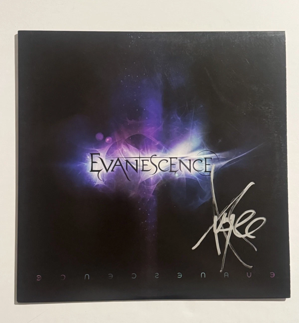 AMY LEE HAND SIGNED LP VINYL RECORD ALBUM EVANESCENCE LEAD SINGER ...