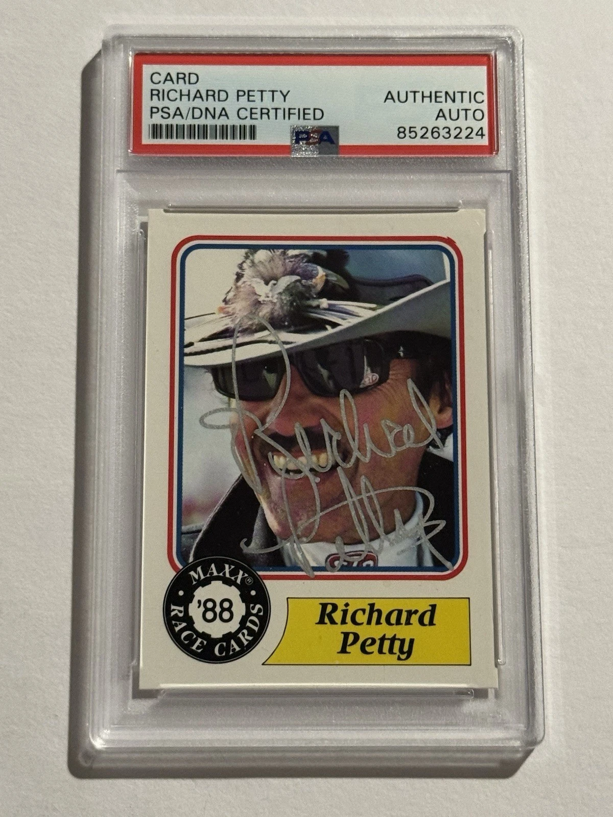 Richard Petty 1988 Maxx RC #43 Signed PSA/DNA Authentic Rookie ...