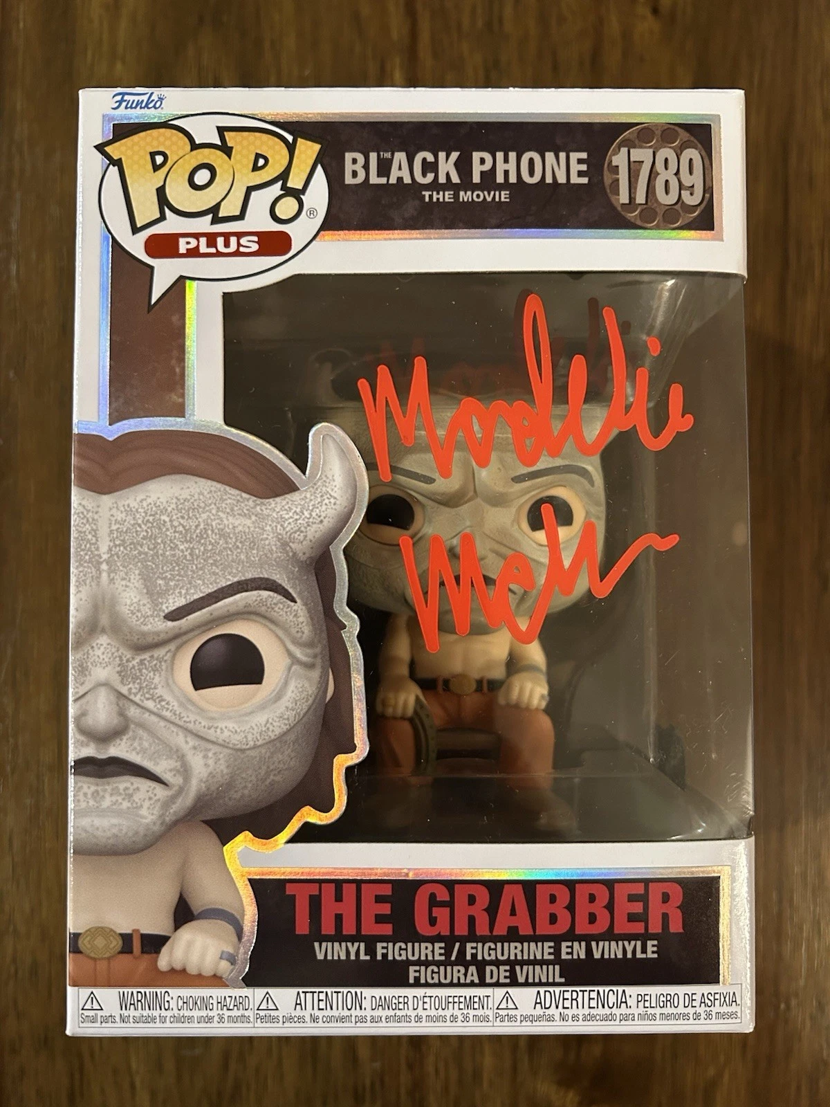Madeleine McGraw ‘Black Phone’ Signed ‘The Grabber’ Funko Pop Beckett ...