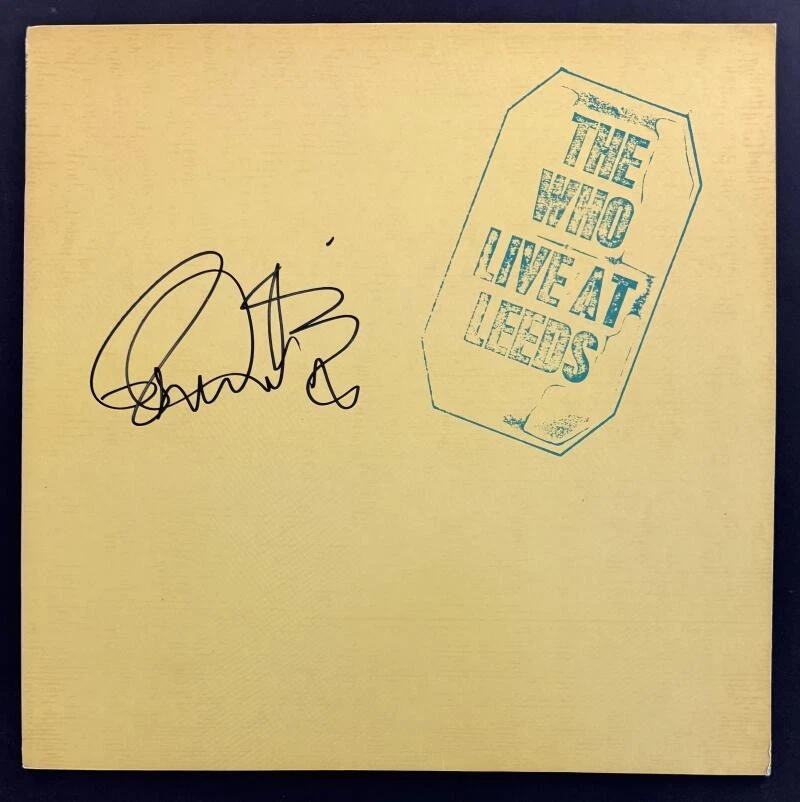 Roger Daltrey The Who Signed Autograph Album Record - Live at Leeds ...