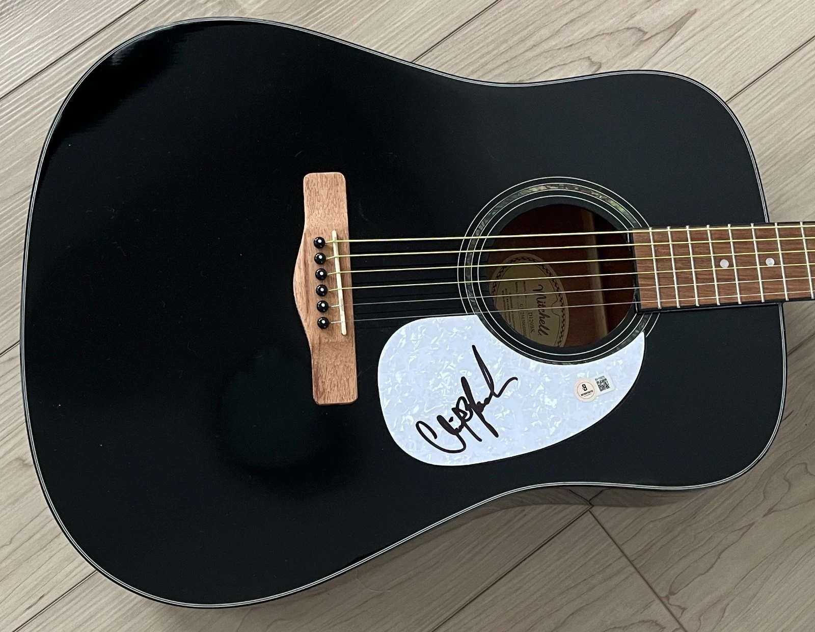 CLINT BLACK SIGNED AUTOGRAPH 41" ACOUSTIC GUITAR w/EXACT PROOF ...