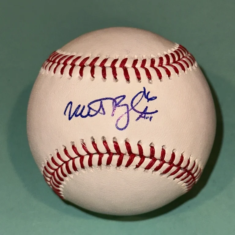 MATTHEW BOYD (Chicago CUBS) Signed Official MLB Baseball Beckett (BAS ...