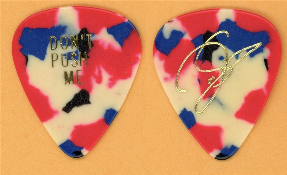 Anthrax DAN SPITZ "Don't Push Me" Guitar Pick - 1991 Tour | Autographia