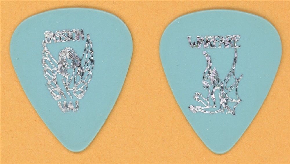 Steve Vai Vintage Guitar Pick - 1990 Passion and Warfare Tour | Autographia