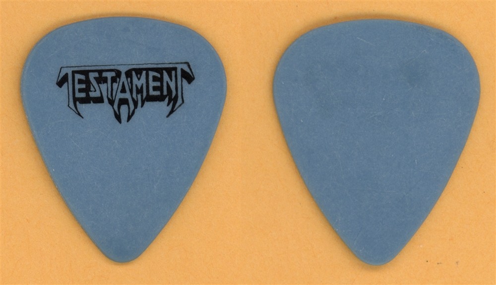 Testament Alex Skolnick Vintage Guitar Pick - 1990 Souls of Black Tour ...