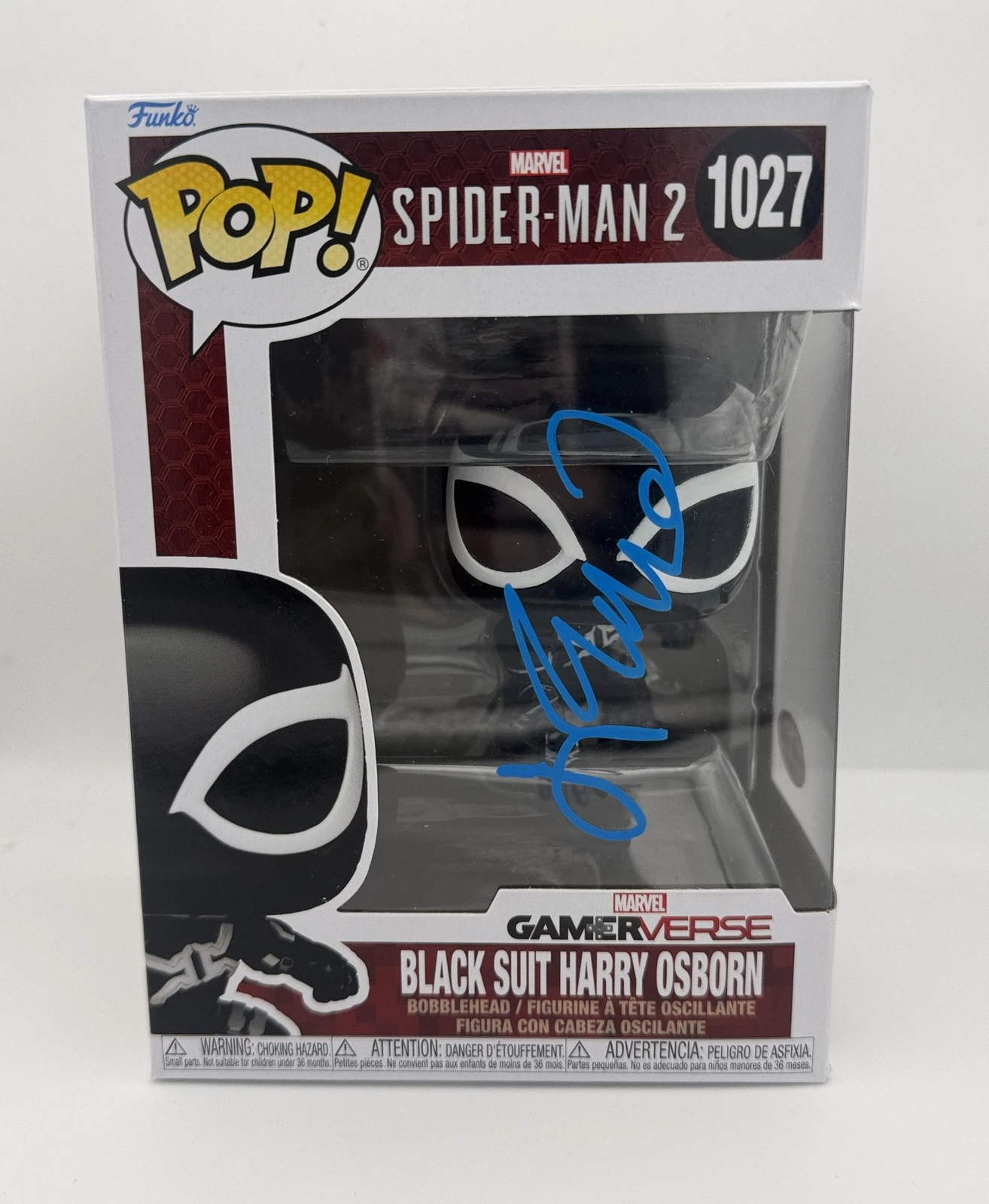 James Franco "Spider-Man 2" SIGNED 'Black Suit Harry Osborn' 1027 Funko ...