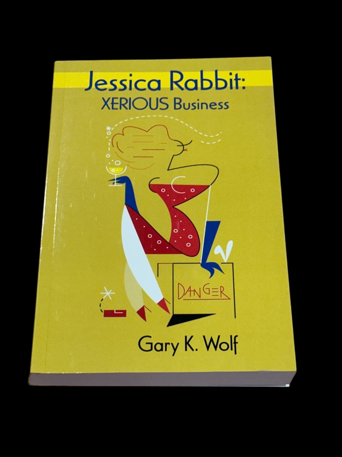 Gary K. Wolf Who Framed Roger Rabbit Creator Signed Autograph Book ...