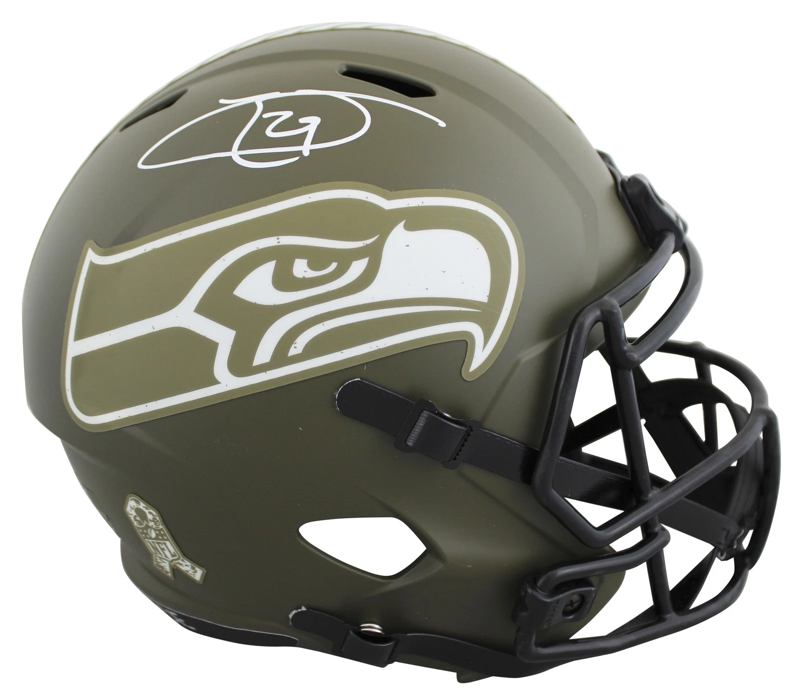 Seahawks Earl Thomas Signed Salute to Service Full Size Speed Rep ...