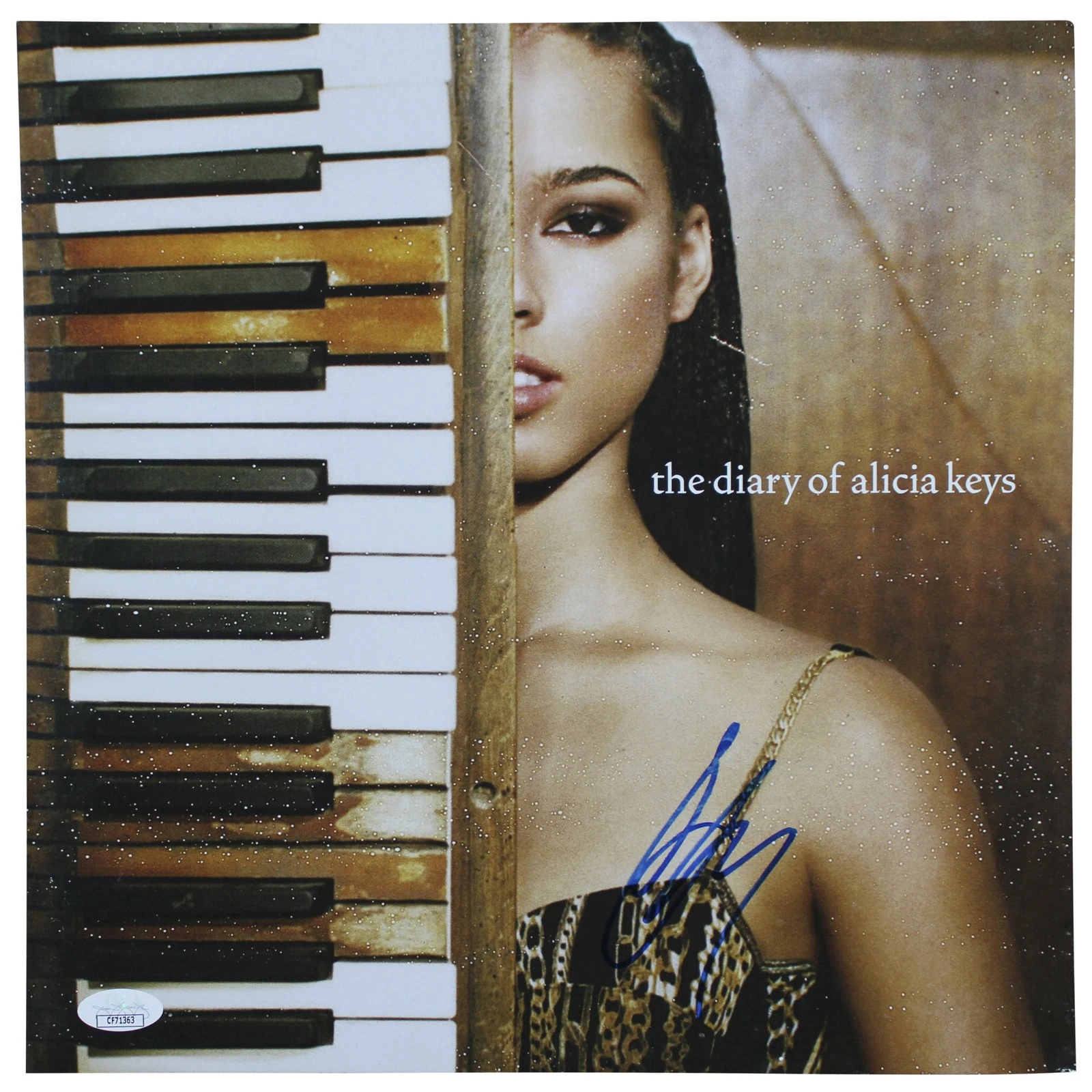 Alica Keys Authentic Signed the diary of alicia keys Album Cover JSA # ...
